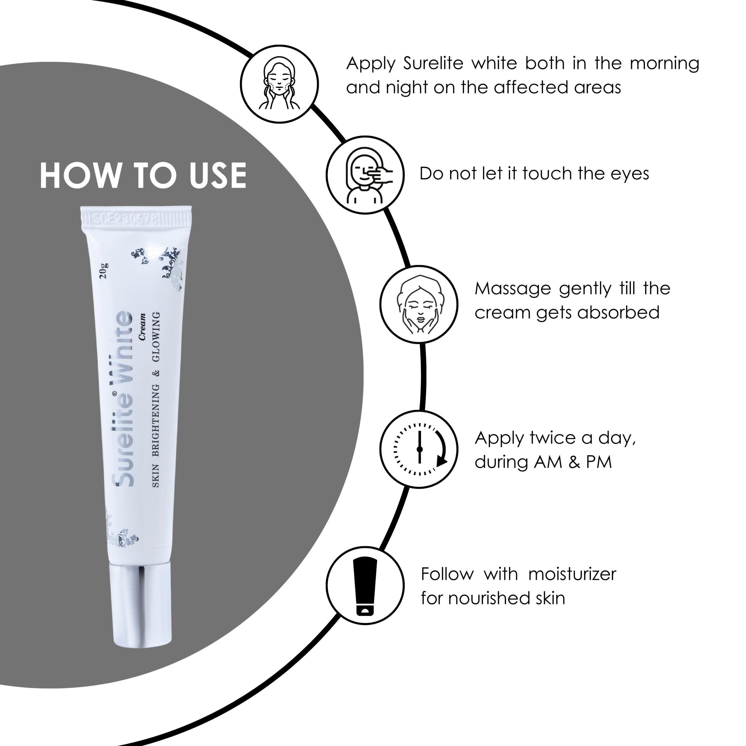 Surelite White Skin-Brightening Cream