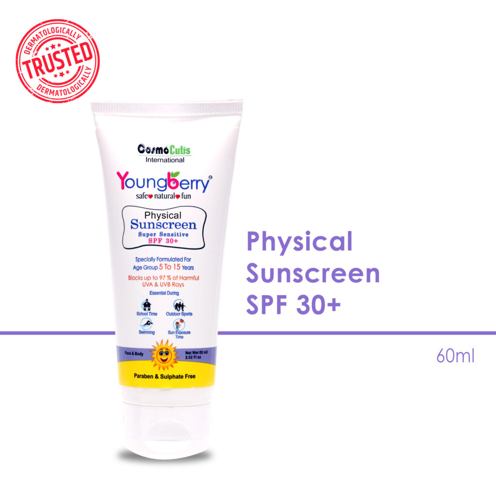 Youngberry Physical Sunscreen SPF30+