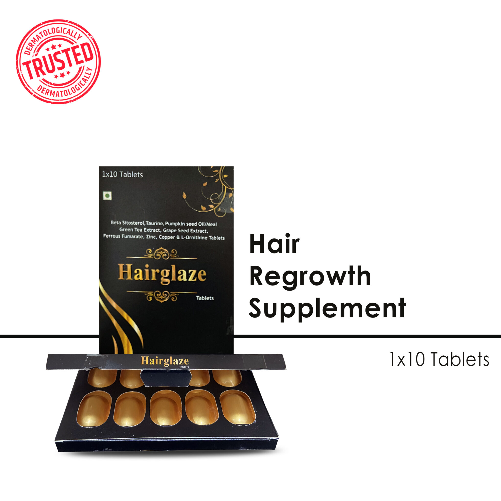 Hairglaze Hair Regrowth Tablets
